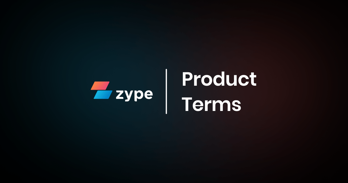Product Terms | Zype