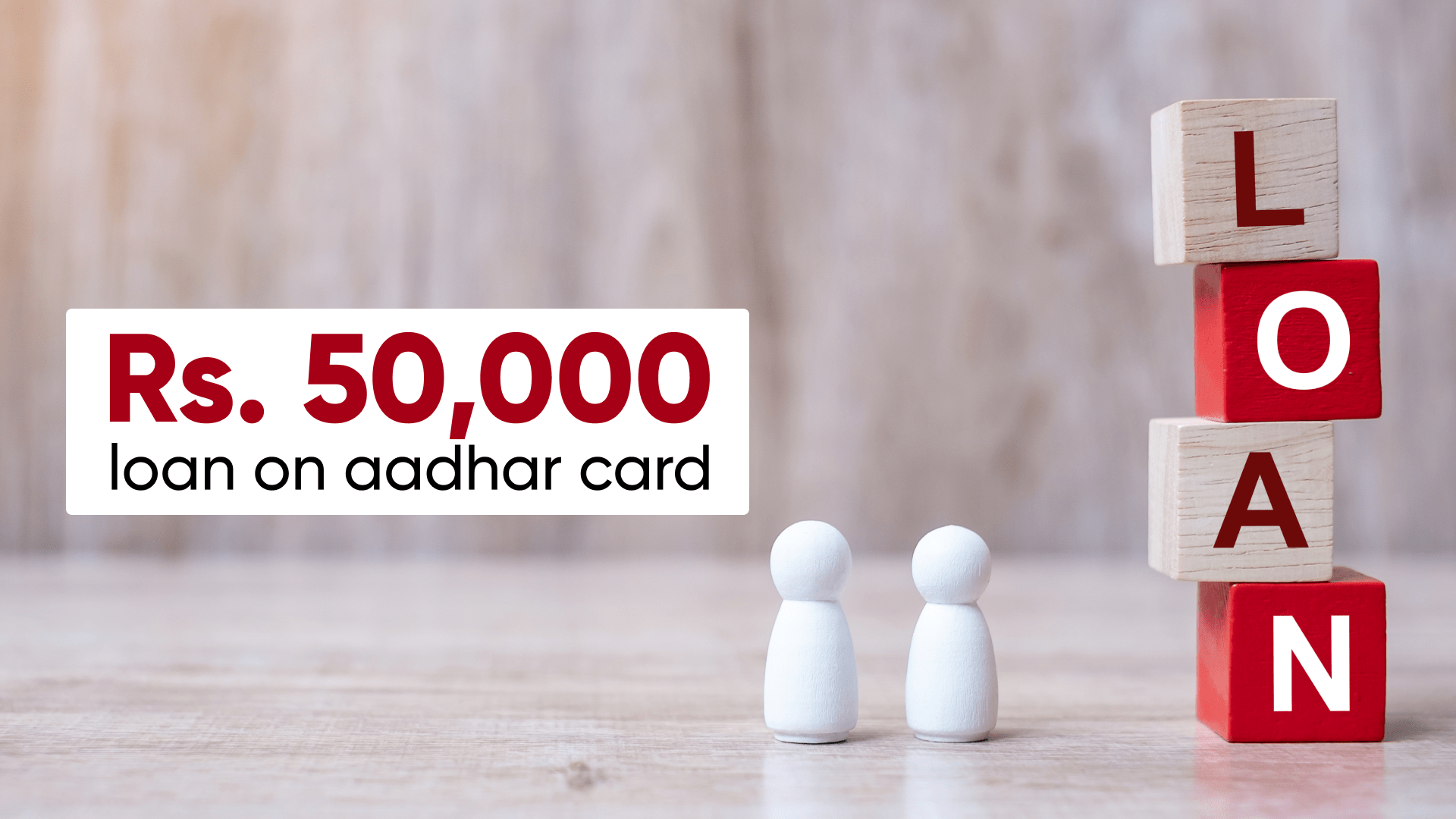 How to Get ₹50,000 Loan on Aadhar Card in Minutes?
