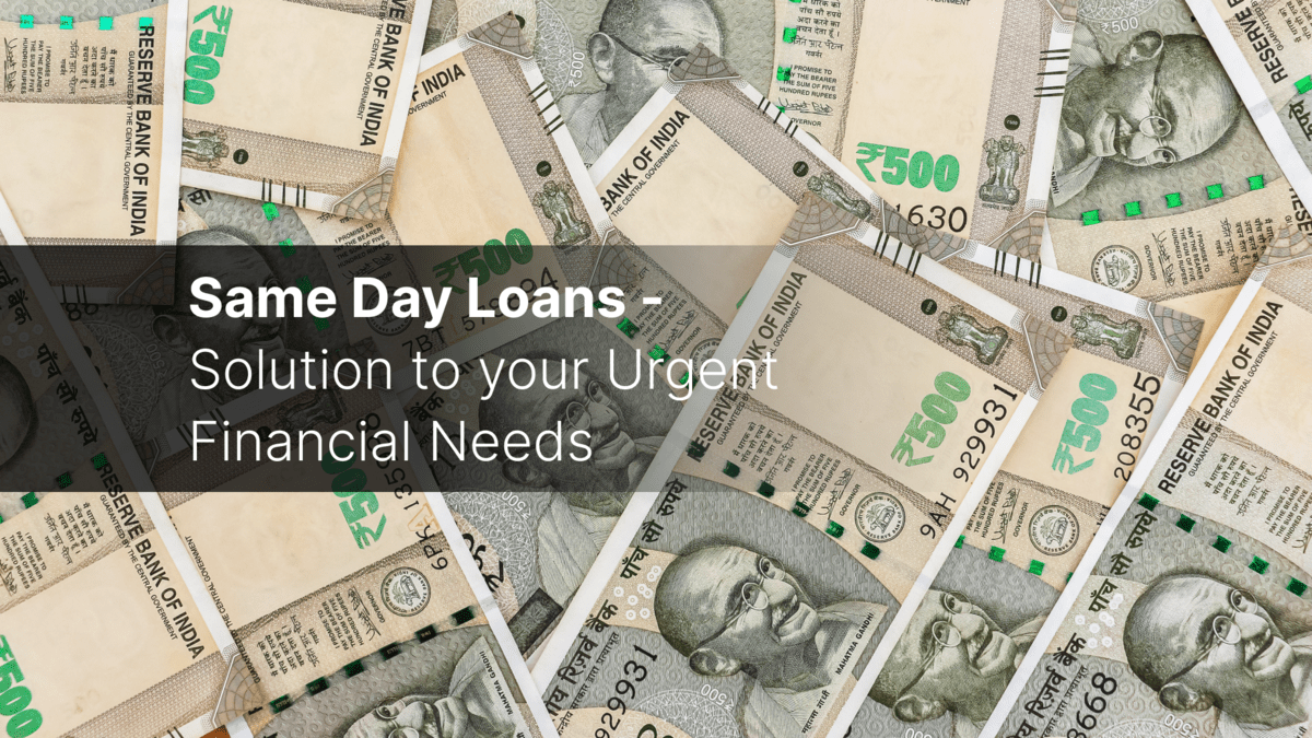 Apply for Instant Same Day Loans Online: Get Loan Upto 2 Lakhs
